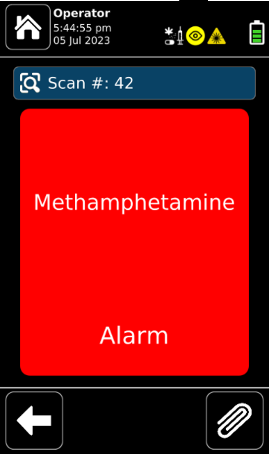 PRESUMPTIVE FIELD TESTING NARCOTICS-EXPLOSIVES-CHEMICAL WARFARE AGENTS