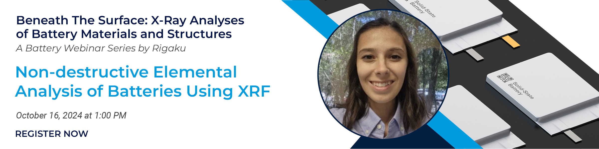 Non-destructive Elemental Analysis of Batteries using XRF