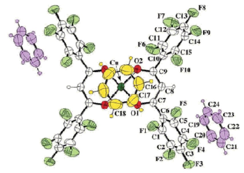 TA5007 - Thermal desorption of aromatic compound in metallic complex