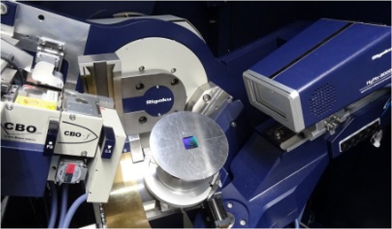 B-XRD1118 - Quick pole figure Measurement of a metal material using 2DD