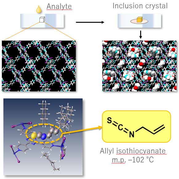 Crystalline sponge method