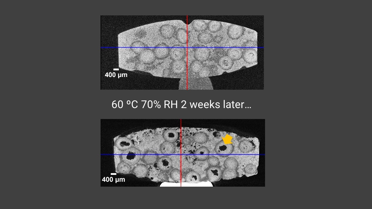 Compression Methods Comparison by X-ray CT
